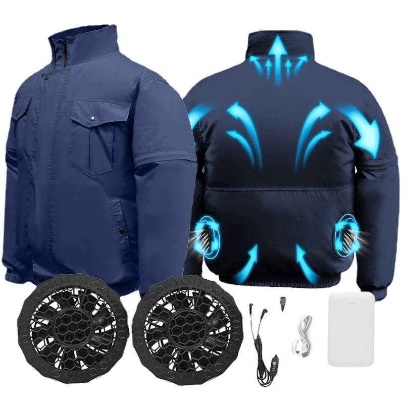 Summer Cooling Vest - Rechargeable Cooling Jacket for Welders