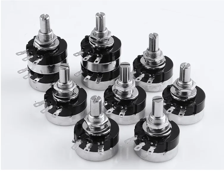 Single-turn Carbon Film Potentiometer Adjustable Resistance Rv24yn20s ...