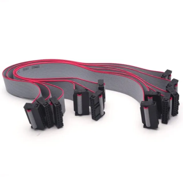 Eurorack Flat Robin 10 To 16 Pins Grey Connector Wire Cables For ...