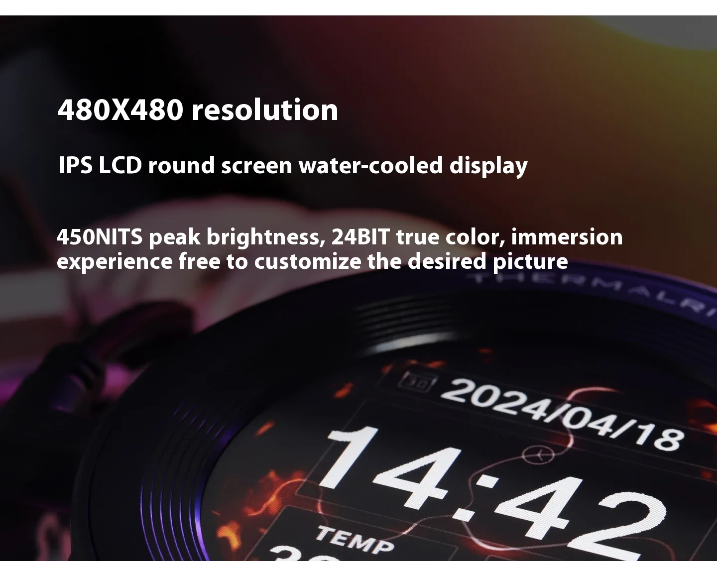 Thermalright CORE VISION CV360 - Efficient Water Cooling
