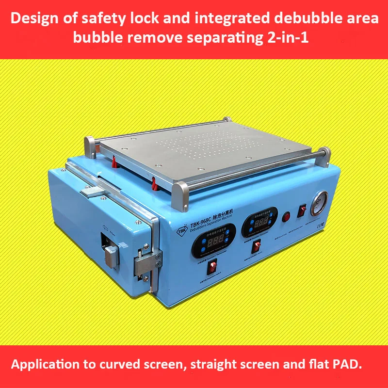 Lcd 2 In 1 Tbk 968c Lcd Screen Separator 12 Inch Heating Separate With ...