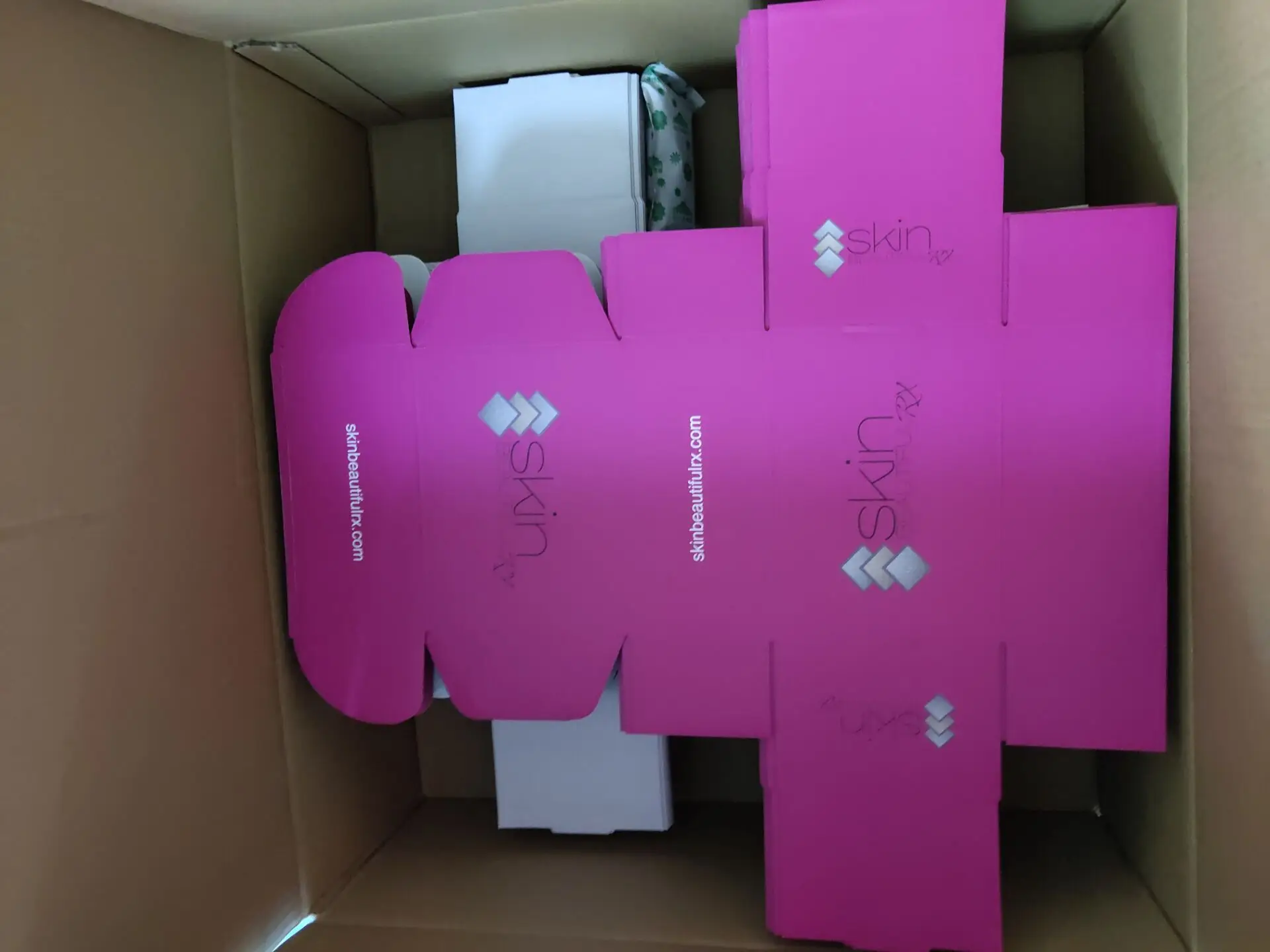 Custom Parts Box Carton Tray Folding File Storage Box Folder Kraft ...