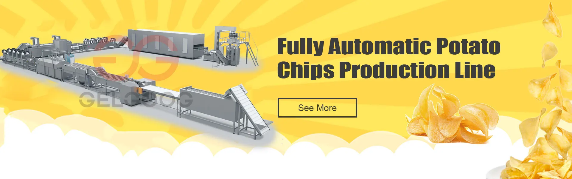 Fully Automatic Frites Surgeler Processing Plant Frozen French Fries ...