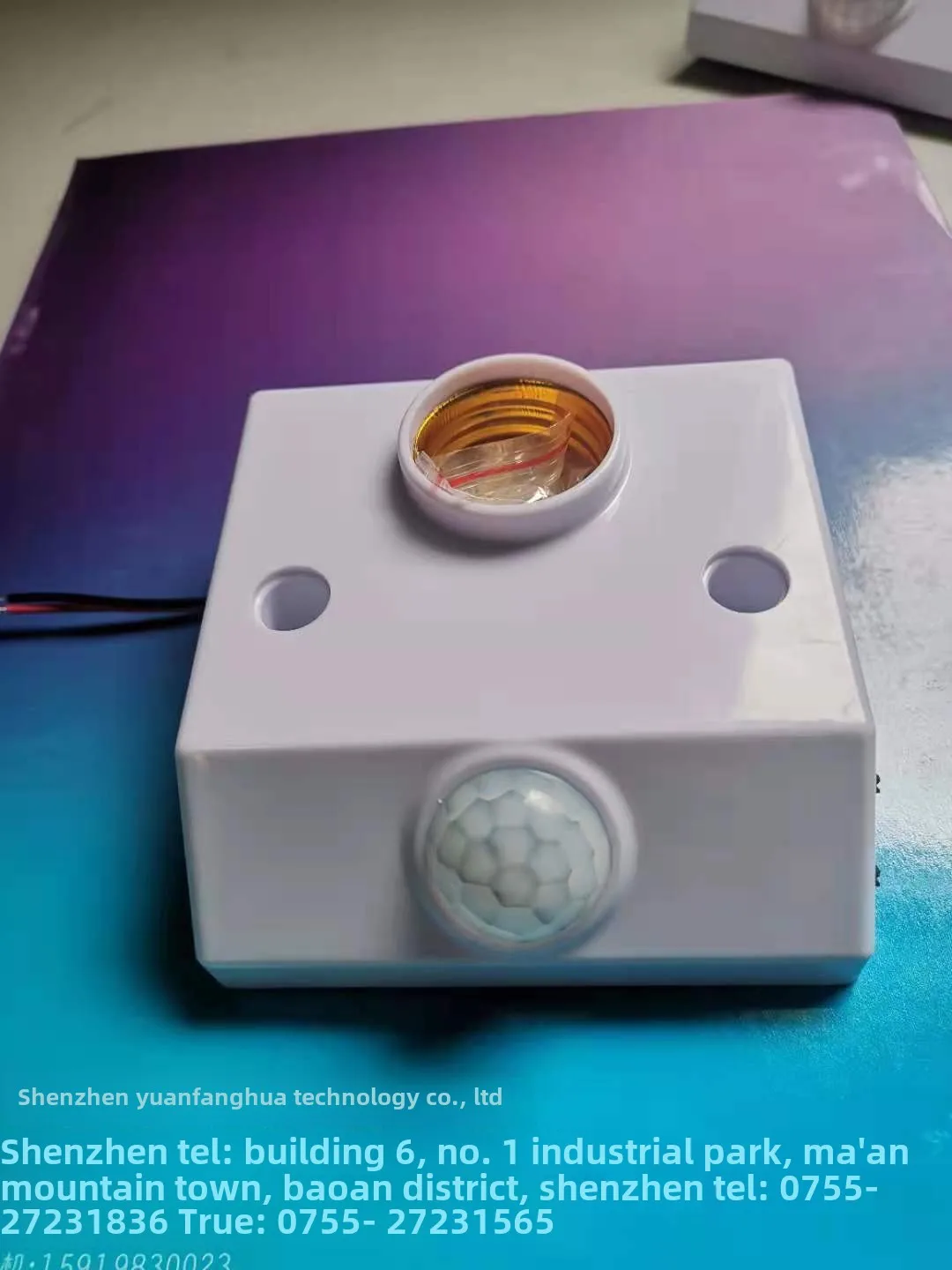 New Human Body Sensor Stair and Walkway Lamp Holder Inductive Switch ...