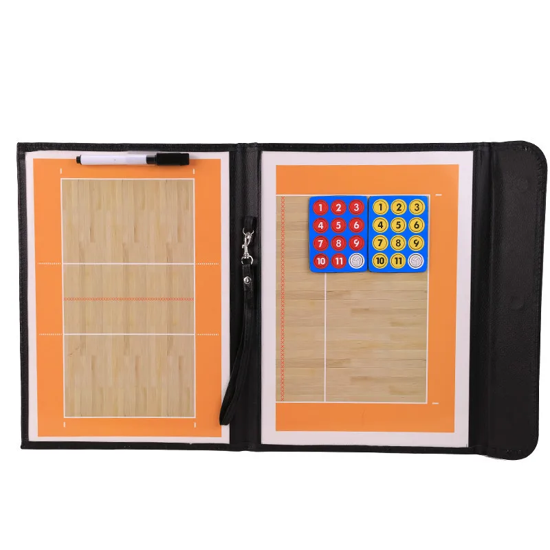 Volleyball Tactical Board Portable Foldable Volleyball Training ...