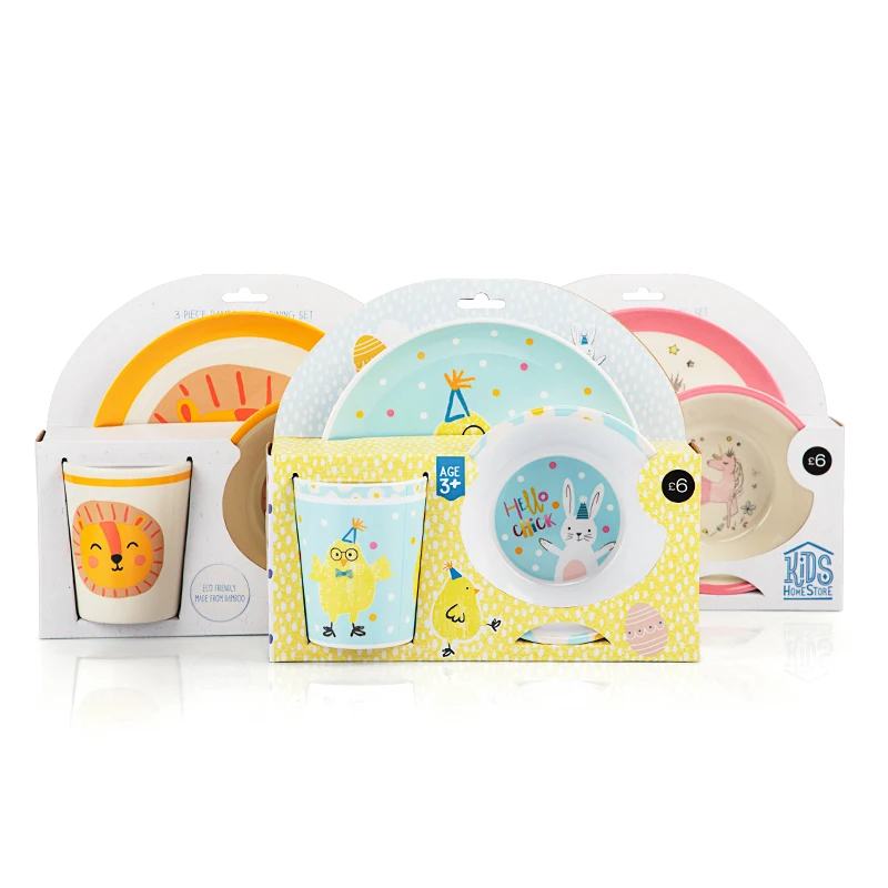 Custom Melamine Kids Dinnerware Set Perfect For Children - Buy 6 Pcs ...