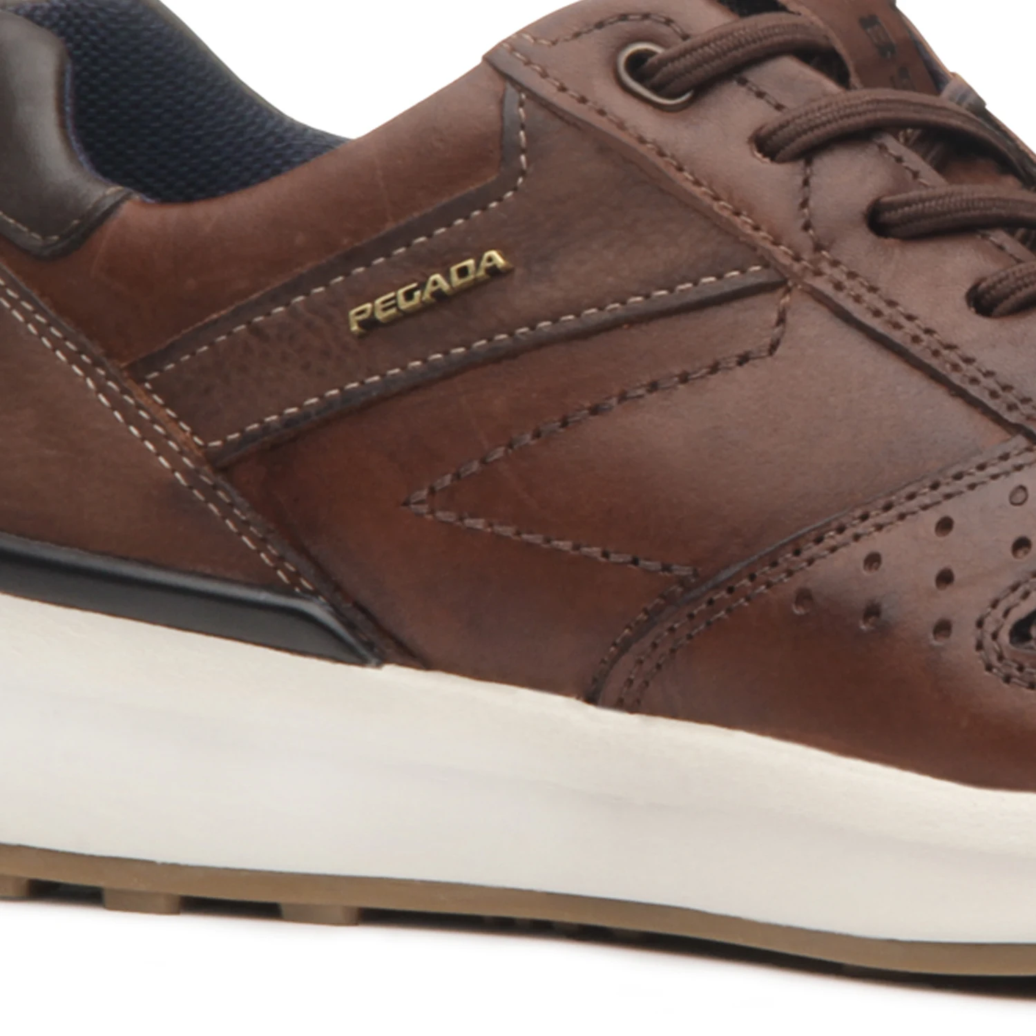 Pegada Men Casual Campbellsburg Nubuck Grey-pull Up Cognac09 - Brown ...