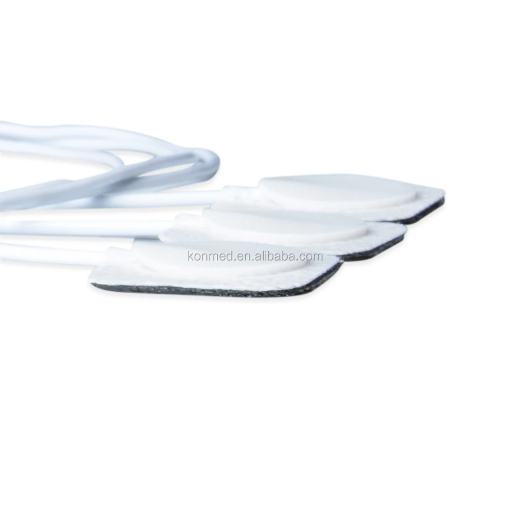 Disposable Round Adult Foam Dry Electrode Ecg Ekg Monitor Electrodes ...