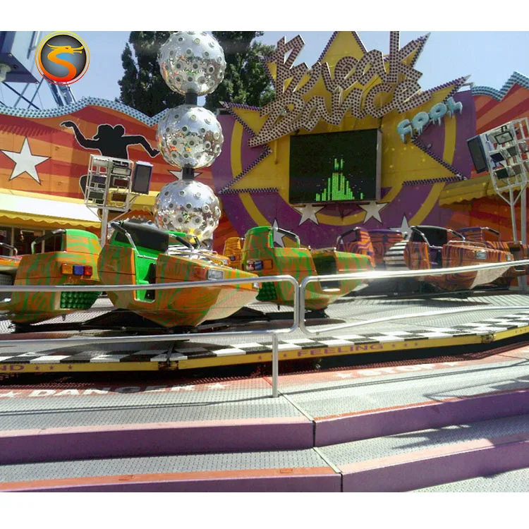 Fairground Carnival Amusement Park Rides Crazy Dance Rides Kids Crazy ...