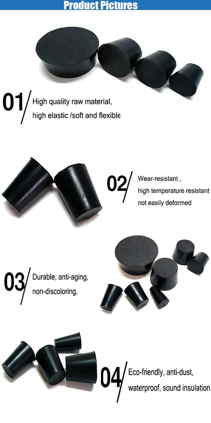 Rubber Stopper For Sealing Equipment - Buy Rubber Stopper For Sealing ...