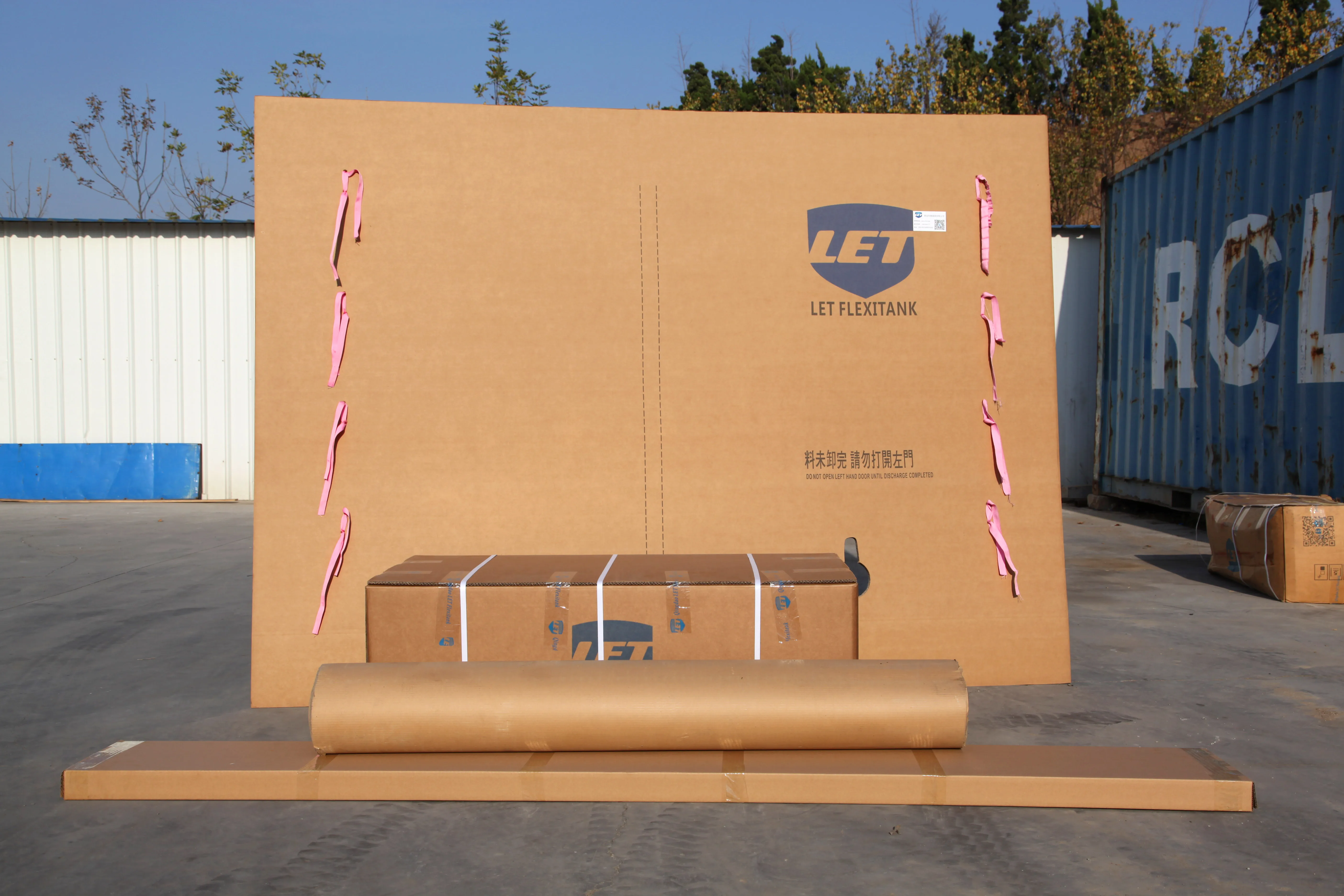 20 Feet Container Flexitank Flexible Bag Good Price For Bulk Liquid ...