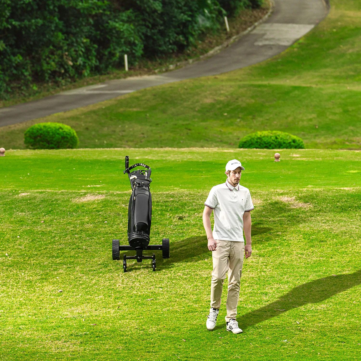 Auto Follow Golf Electric Cart - Remote Control & Lightweight