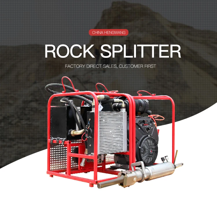 Hydraulic Concrete Stone Breaker - Efficient Rock Splitting
