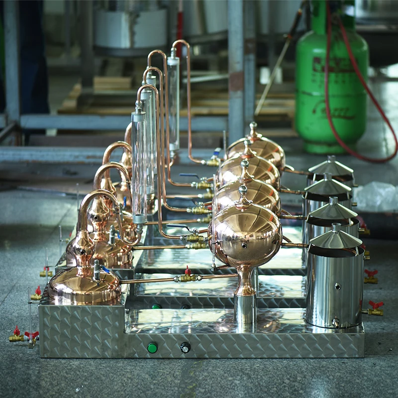 3L Pot Still - Premium Home Distillation Mini Copper Distiller