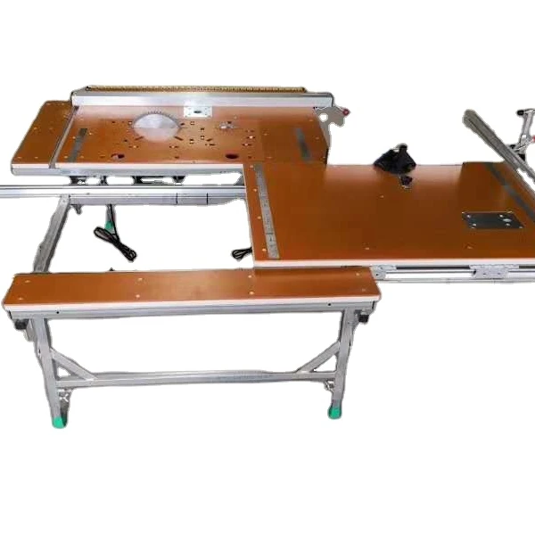 Precision Cutting Wood Sliding Foldable Board Table Saw Desktop ...