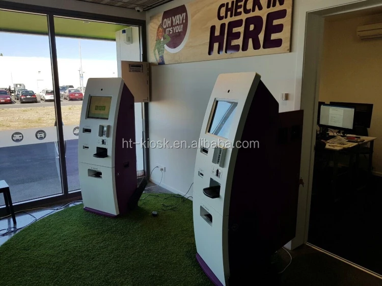 17 Inch Touch Screen Hotel Kiosk - Self Service Terminal