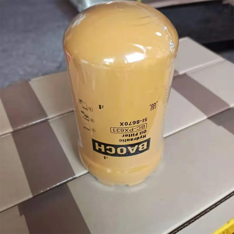 Hydraulic Oil Filter 51-8670x For Caterpillar Excavator Spare Parts ...