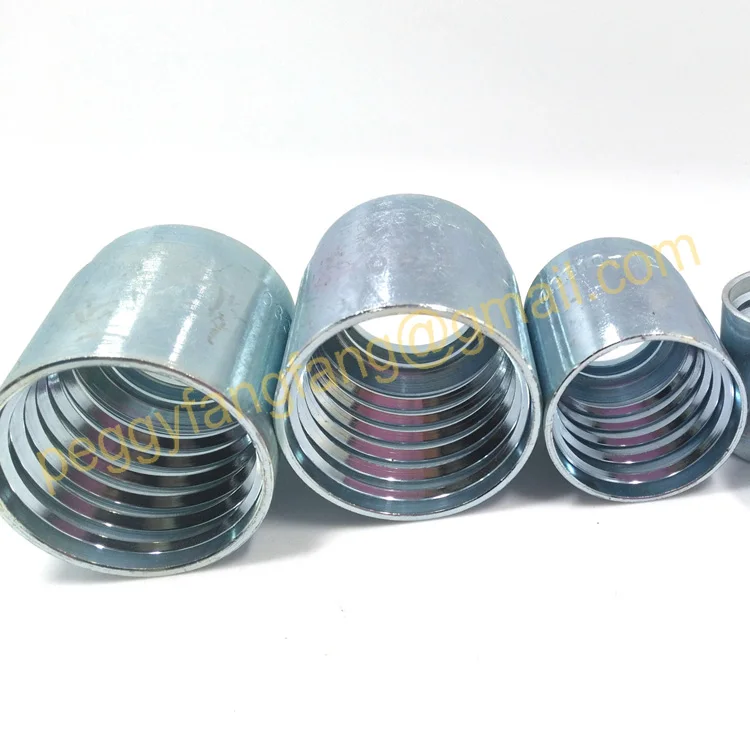 03310 Hose Ferrule Sae 1sn/2sn Cap Socket R1 R2 Noskive Hydraulic ...