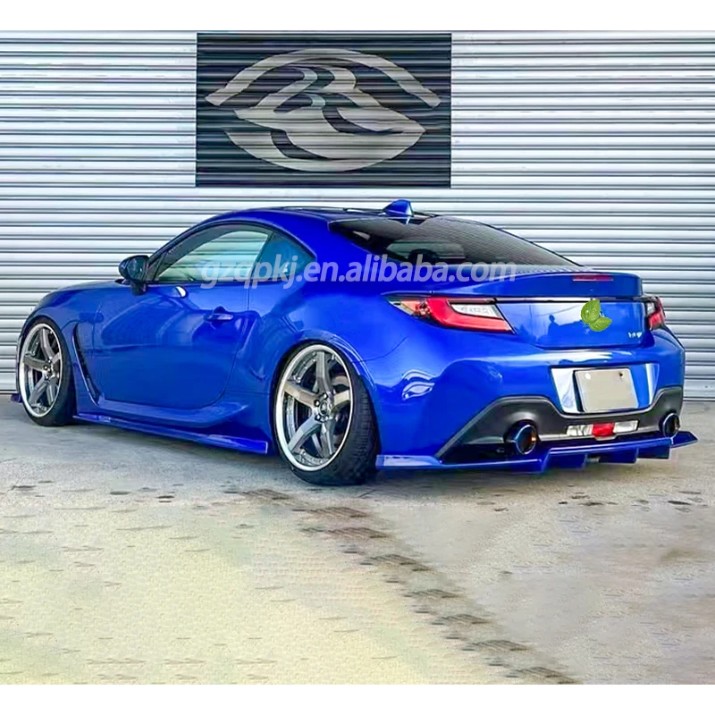 For 2022 Toyota GR86 Subaru BRZ Upgrade KUHL Body Kit GR86 Front Lip Side Skirt Rear Spoiler ...