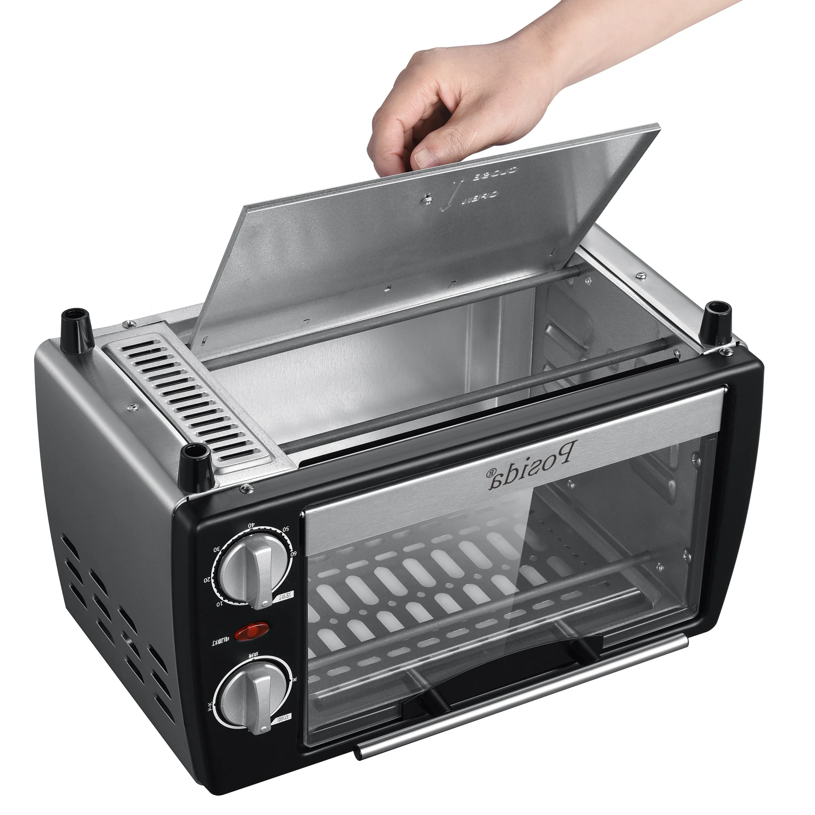 10l Electric Oven Mini Pizza Oven With Baking Pan On The Top - Buy Mini ...