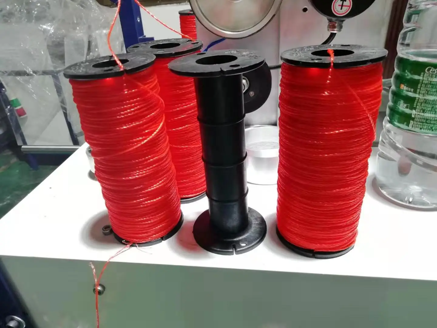 Qipang Used Polyester Thread Winding Machine - Double Bobbin Rewinding ...