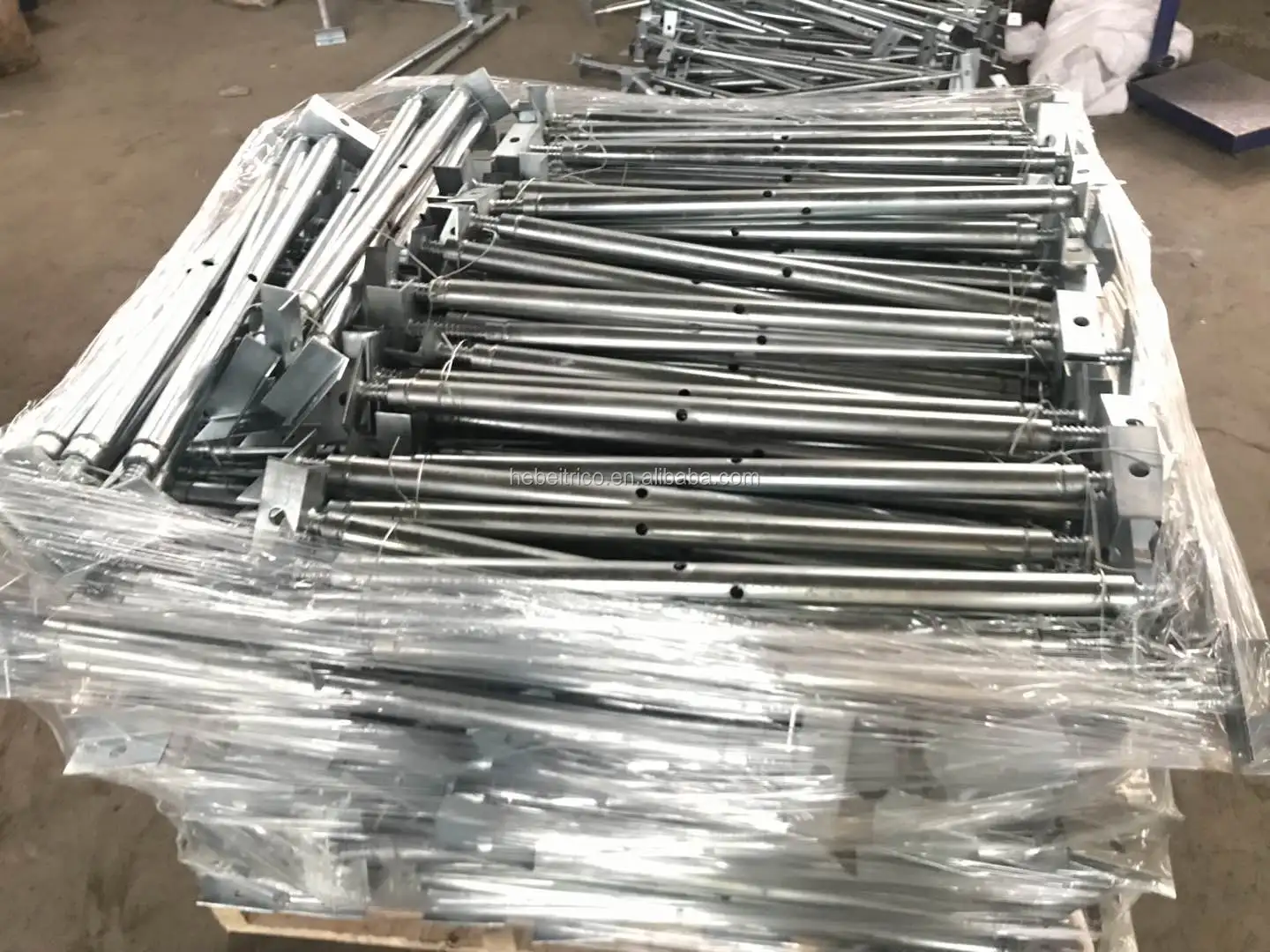 Aluminum Formwork Concrete Waler Bracket Stub Pin And Turnbuckle Clamp ...