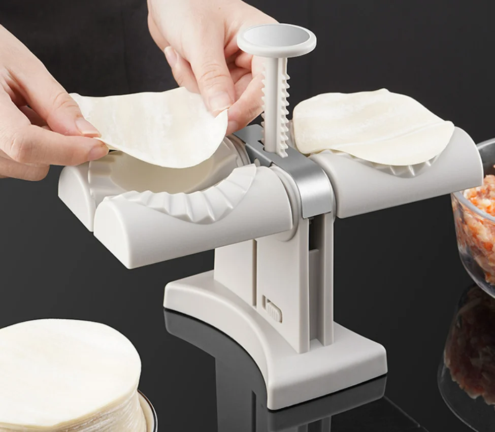 Hot Sale Creative Manual Double Head Plastic Dumpling Maker For Home ...