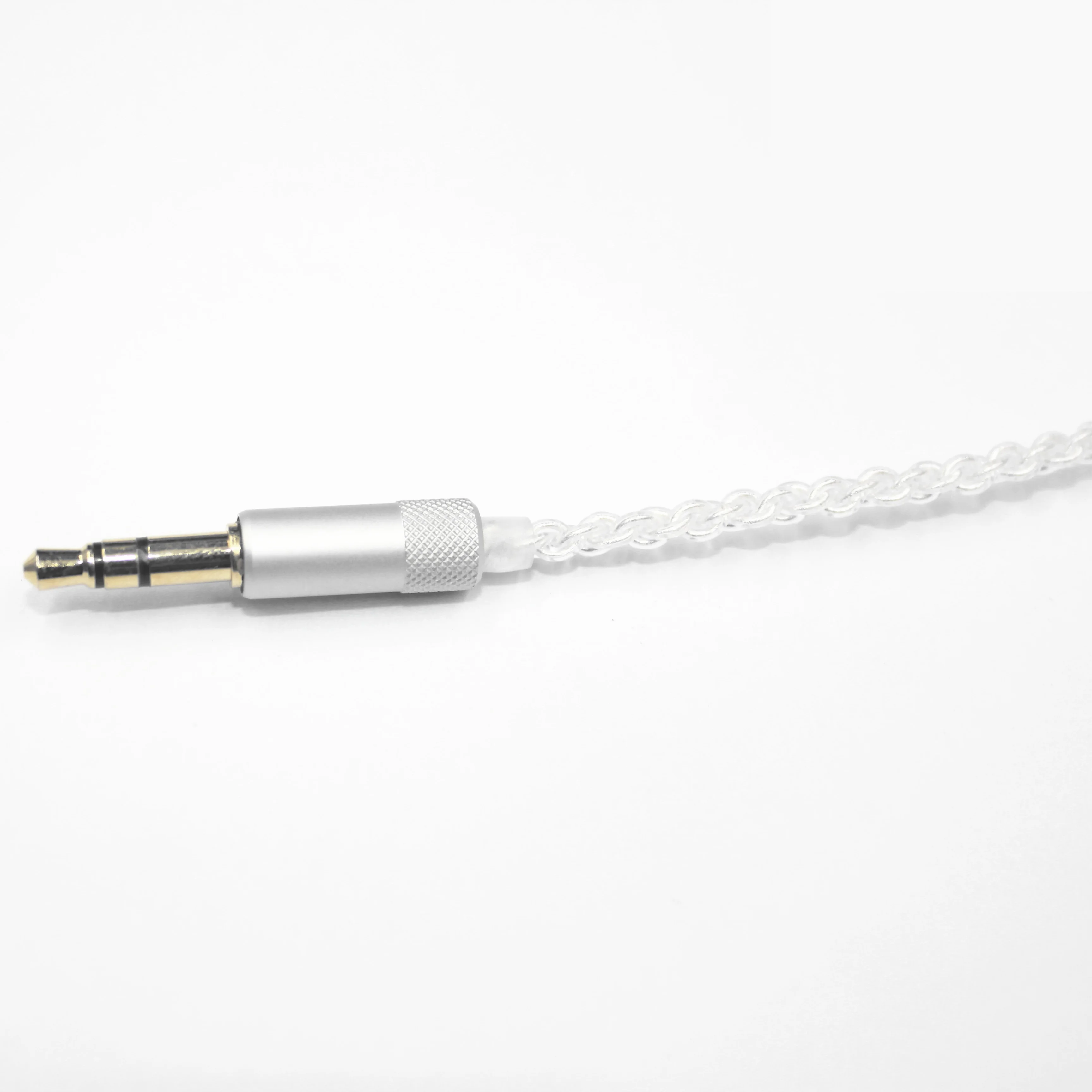Replacement 3.5mm Stereo Twisted 0.78mm Double Pin Headphone Cable ...