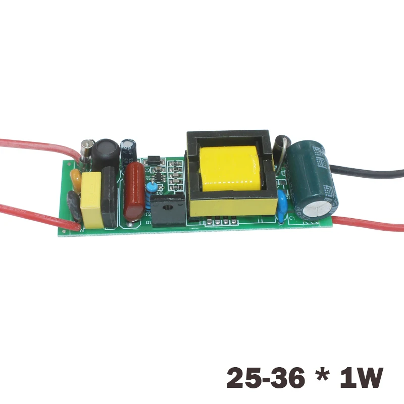 1-36W LED Driver with AC 90-265V Input Voltage - Efficient Lighting