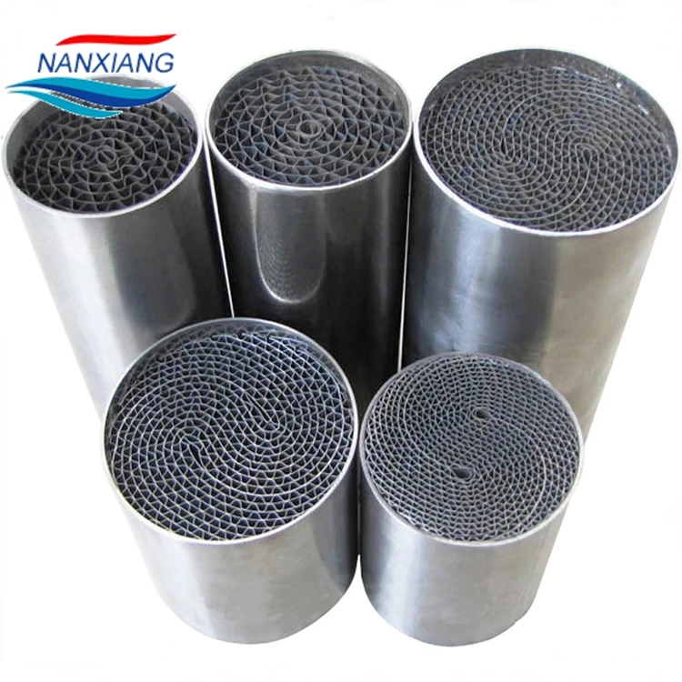 Three Way Catalyst TWC with Honeycomb Metal Substrate for Catalytic ...