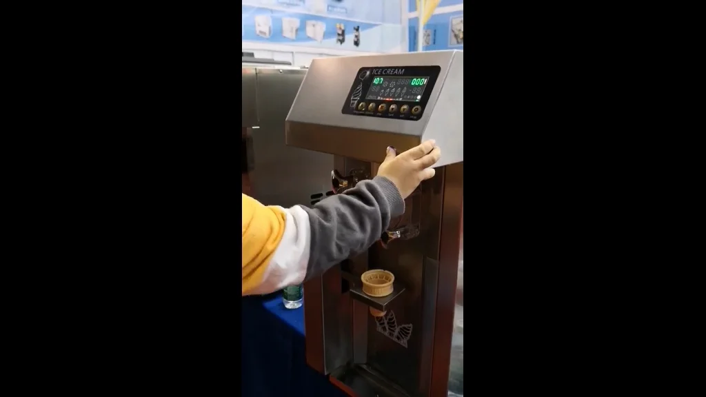 One-click Operation Automatic Mcdonald's Soft Ice Cream Machine - Buy ...