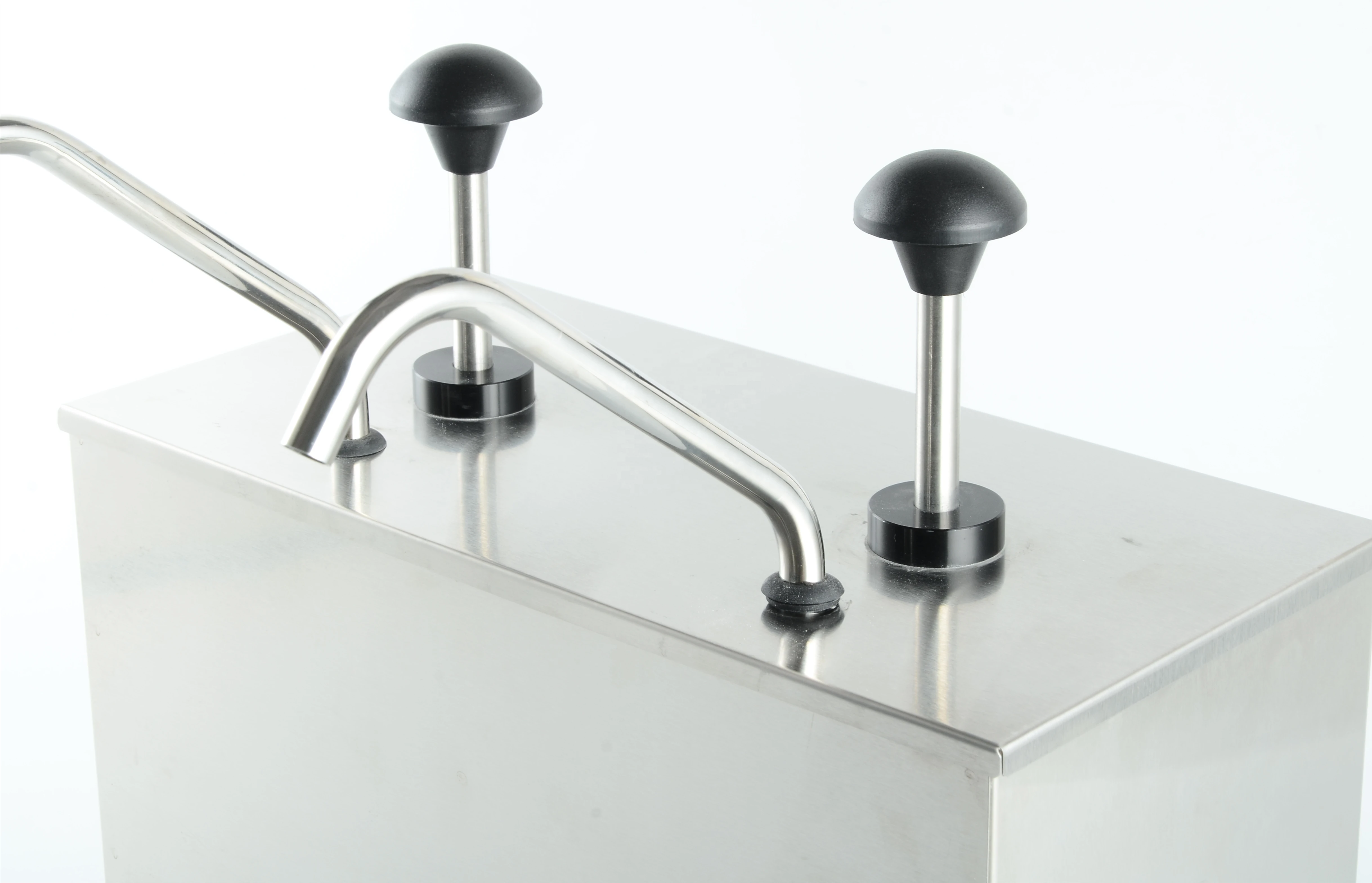 Stainless Steel Food Pump Chocolate Sauce Pump With Syrup Dispenser ...