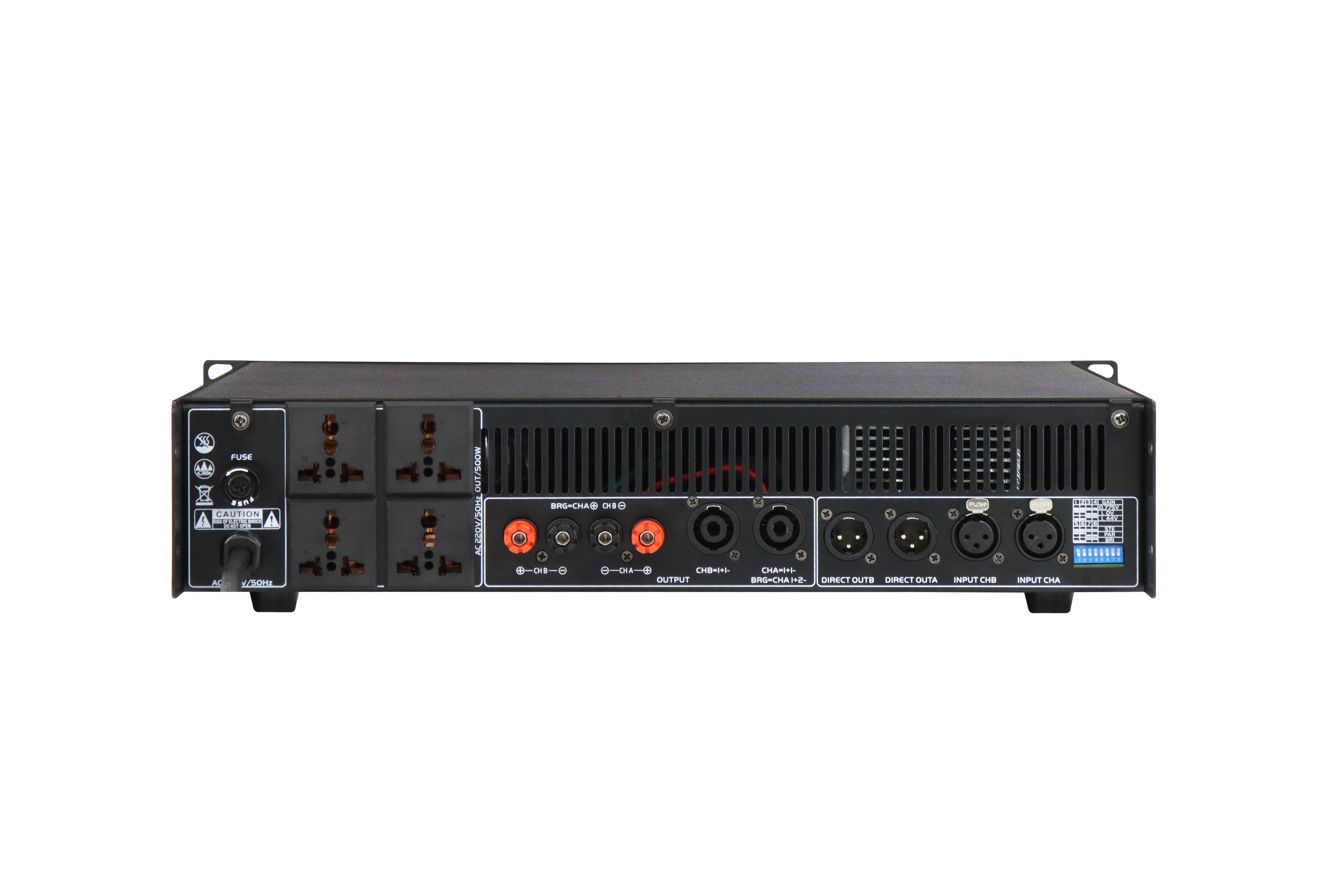 High-quality 2u Size Power Amplifier 2 *600w Channels Power Amplifier ...