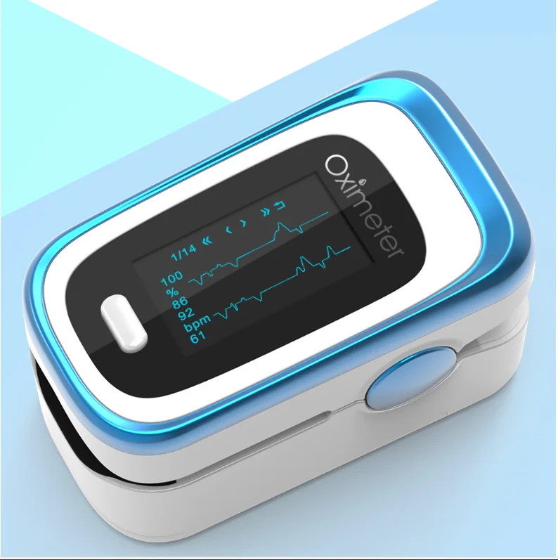 Medical Oxygen Monitor Saturatiemeter Oximeterpulse Finger Pulse ...