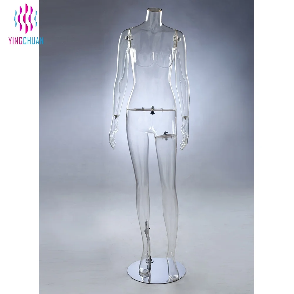 Wholesale Transparent Female Mannequin - High-End Display