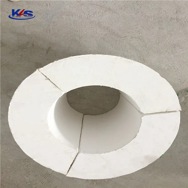 Anticorrosive And Waterproof Calcium Silicate Pipe Cover Are Used For ...