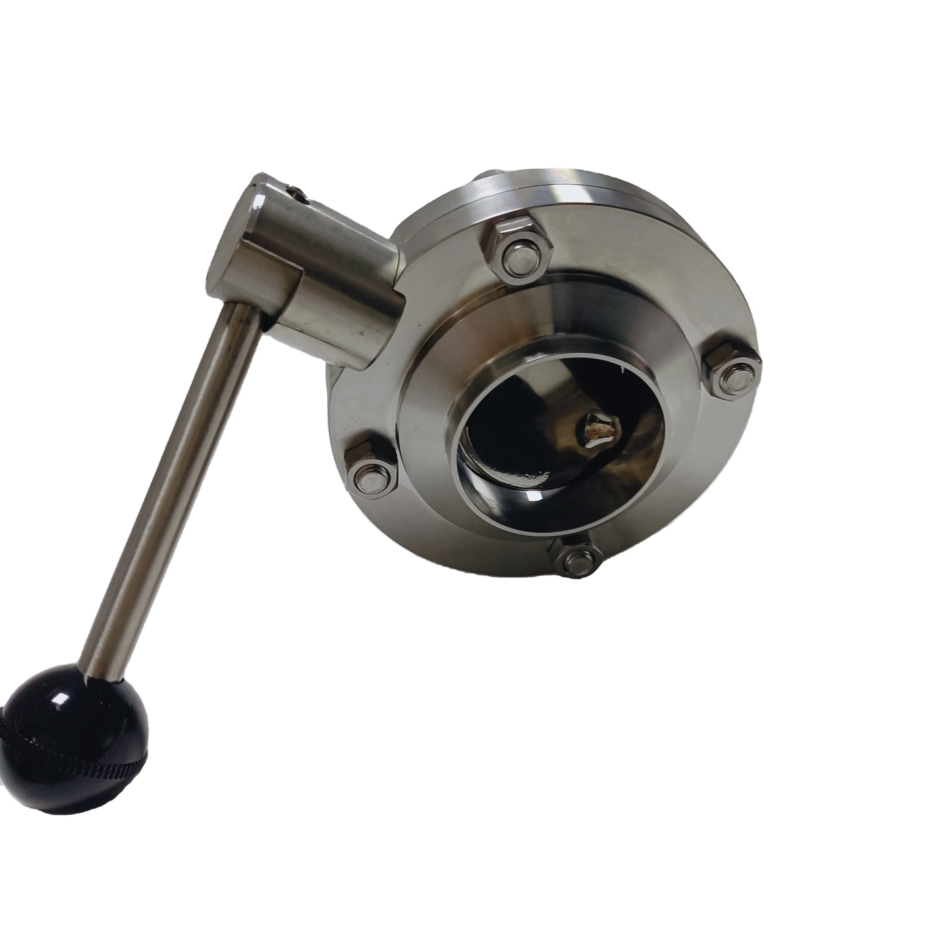 Din/sms/iso Standard Valve Sanitary Manual Valve Stainless Steel 304 ...