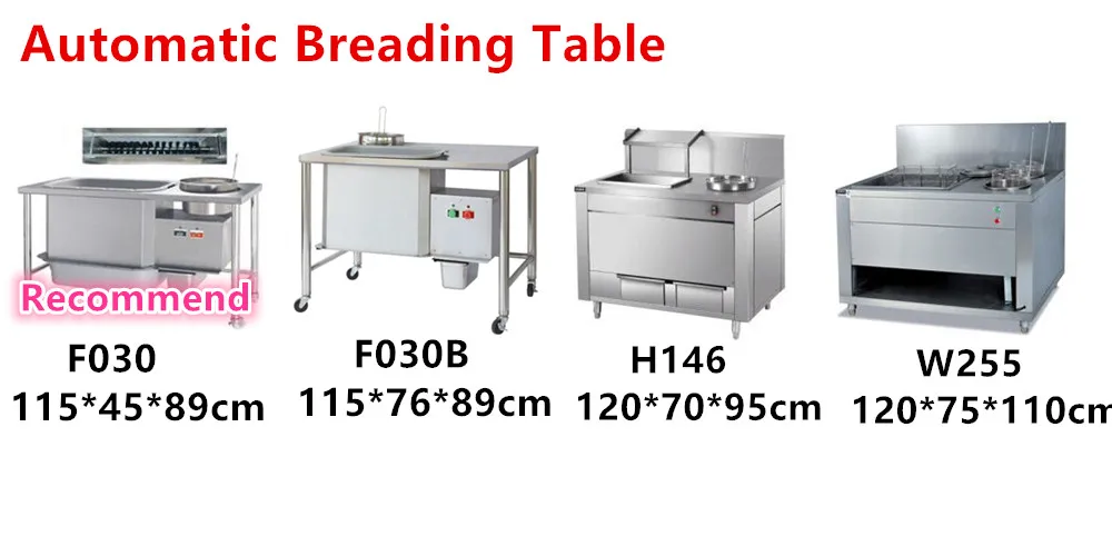 Stainless Steel Wrapping Powder Kfc Chicken Breading Table| Alibaba.com