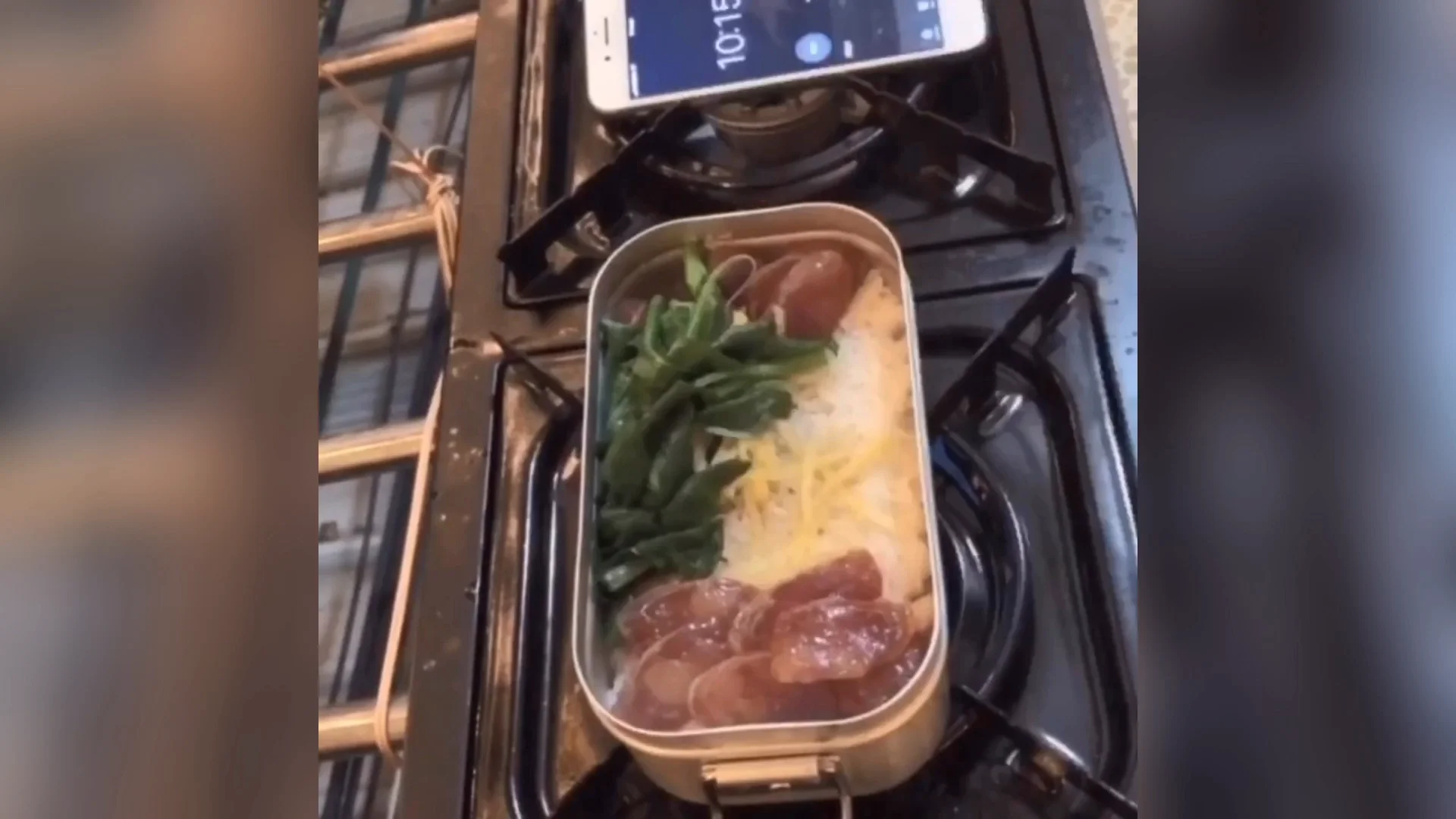 Outdoor Survival Cooking Aluminum Camping Mess Tin With Stainless Steel ...