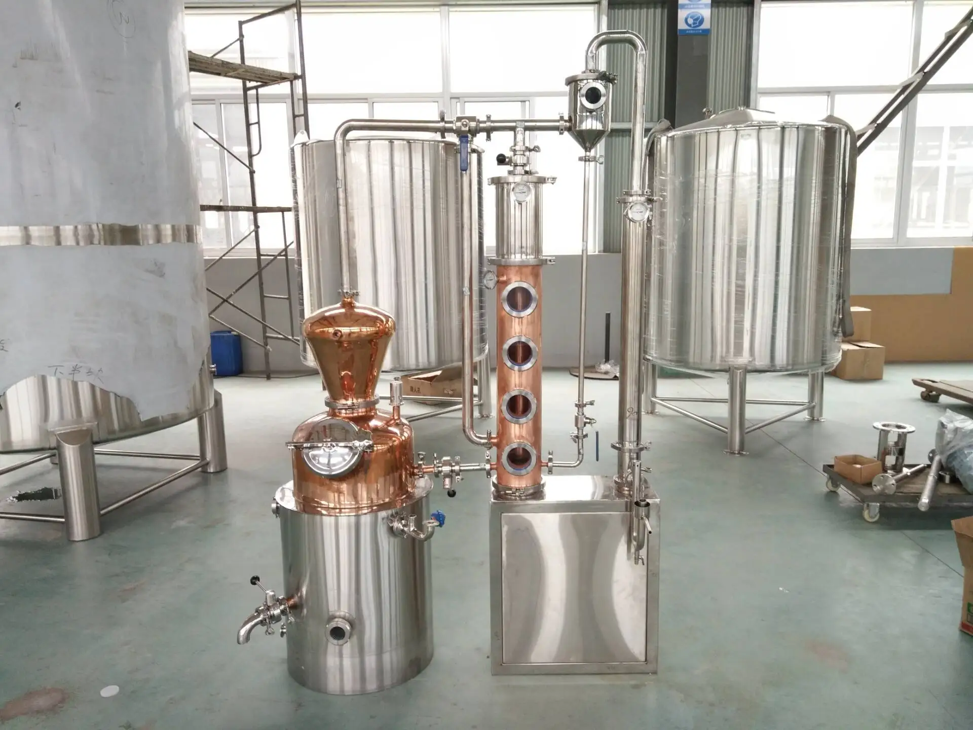 Whisky Processing Distillery Distillation Column - Buy Whisky ...