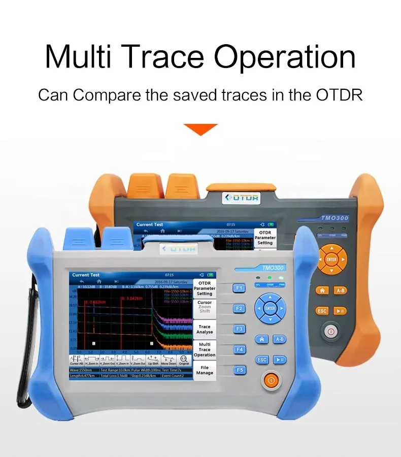 High Quality Otdr Tmo300 Multi-function 5.6 Inch 1310/1550/1625nm Smart ...