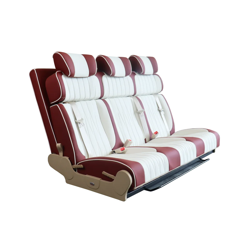 Custom Modified Car Seat Bed Tri-Fold Camper Seat for RV