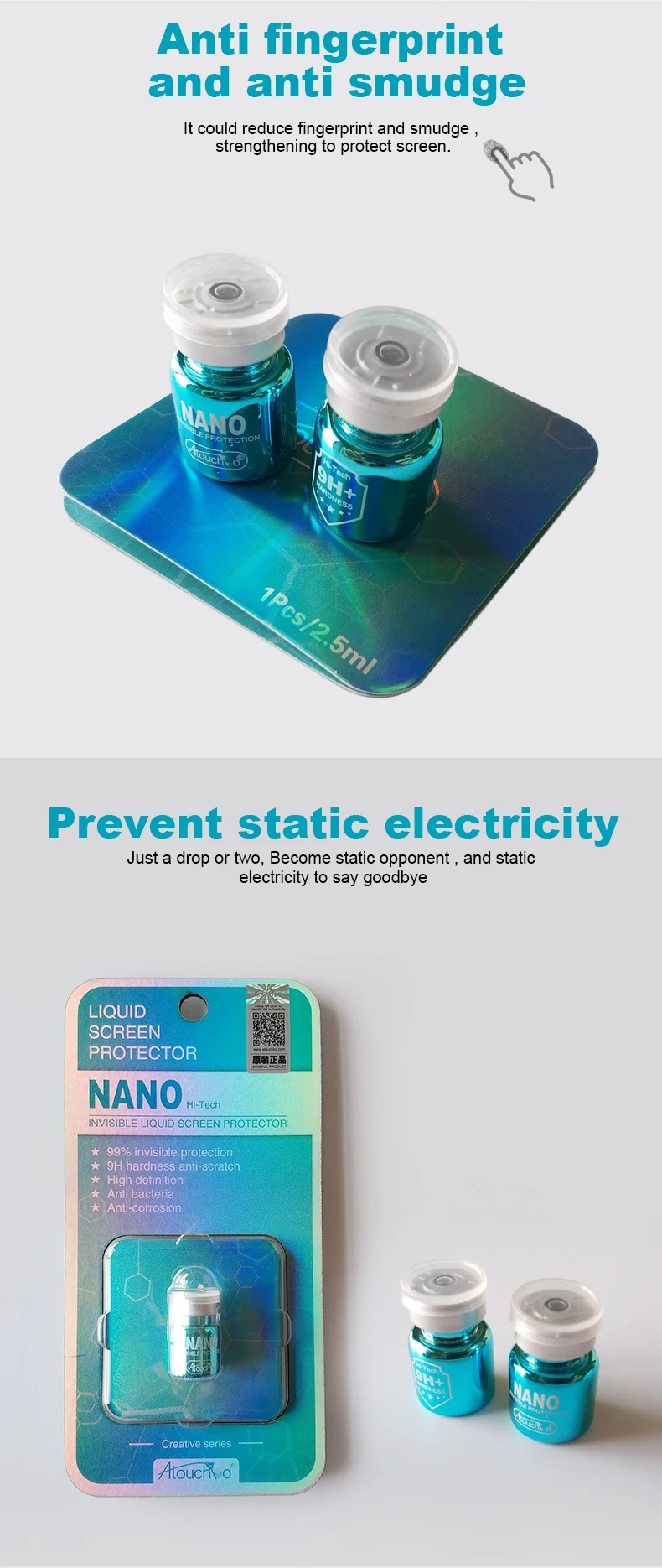 Hi-tech Universal Transparent Nano Liquid Screen Protector For Mobile ...