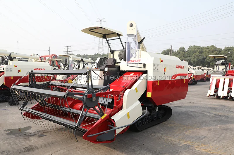 4LZ-6.0P 102HP Combine Harvester for Rice & Wheat - Efficient Gear ...