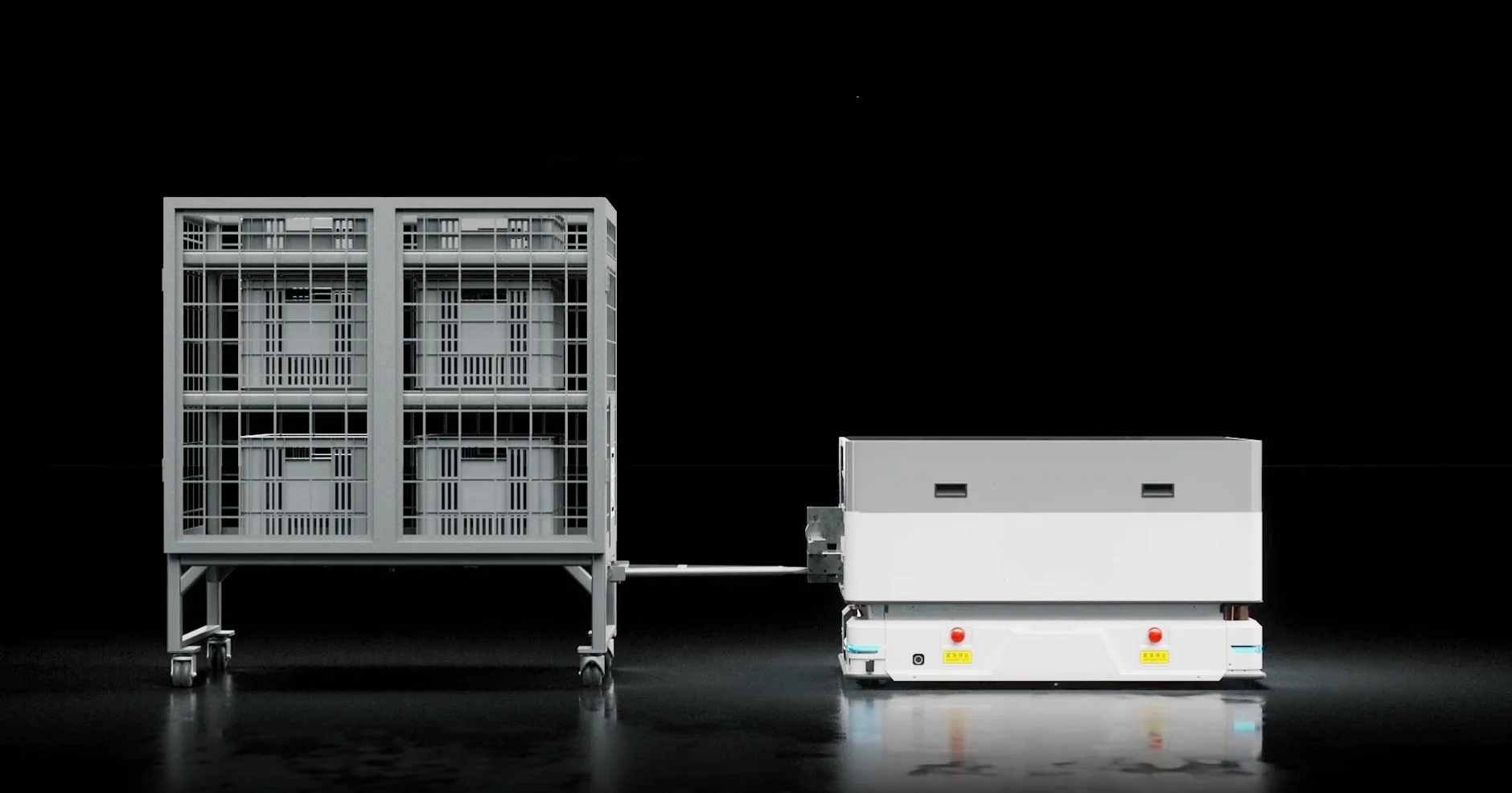 ZENS ZS-1018 AGV Robot - 1200kg Laser-Guided Automatic Transport