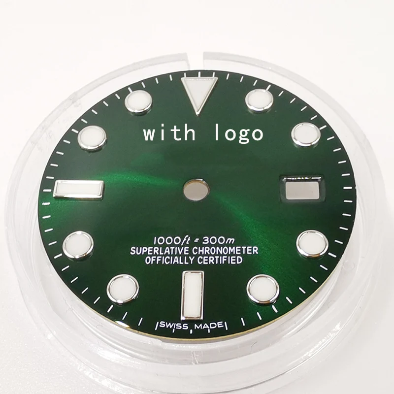 Fit 3135 Movement Watch Parts Rlx Sub Blue Black Green Dial 27.3mm ...
