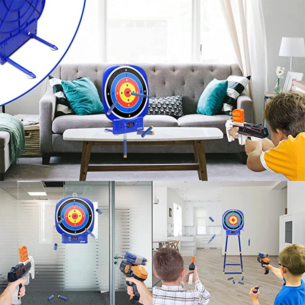 Electronic Scoring Shooting Target Electric Voice Target with Bracket ...