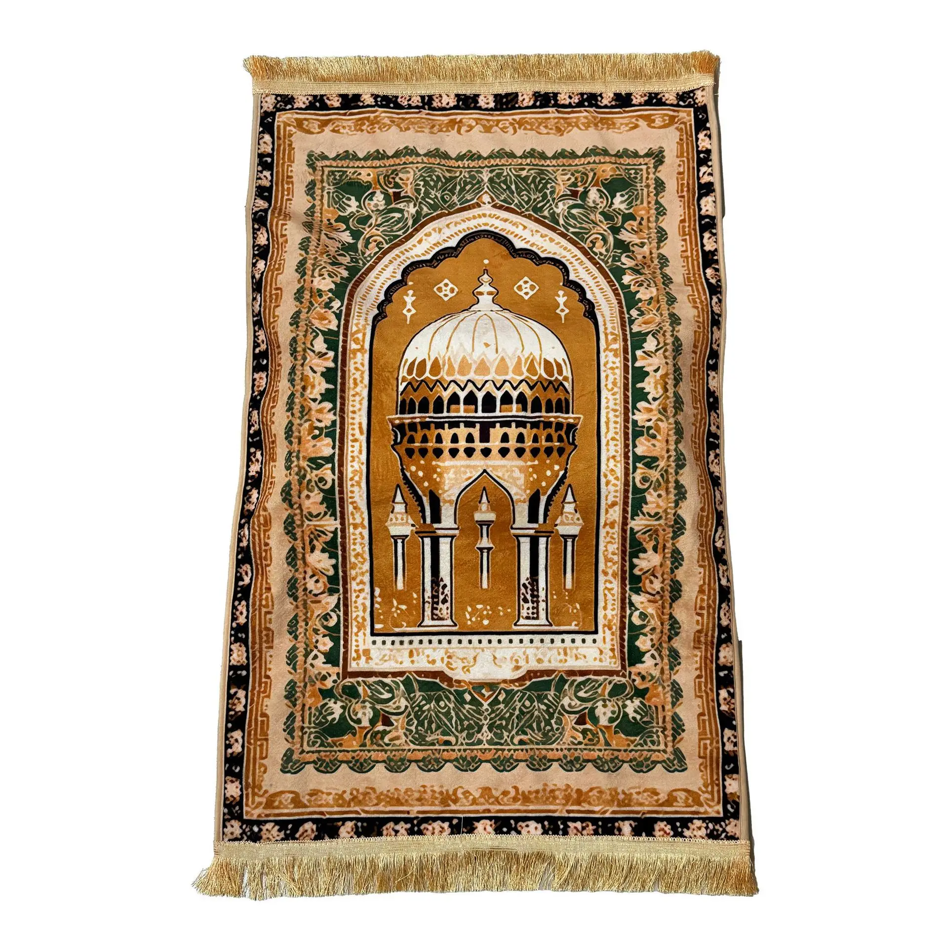 Muslim Prayer Mat Turkish Soft Thick Travel Portable Islamic Carpet ...