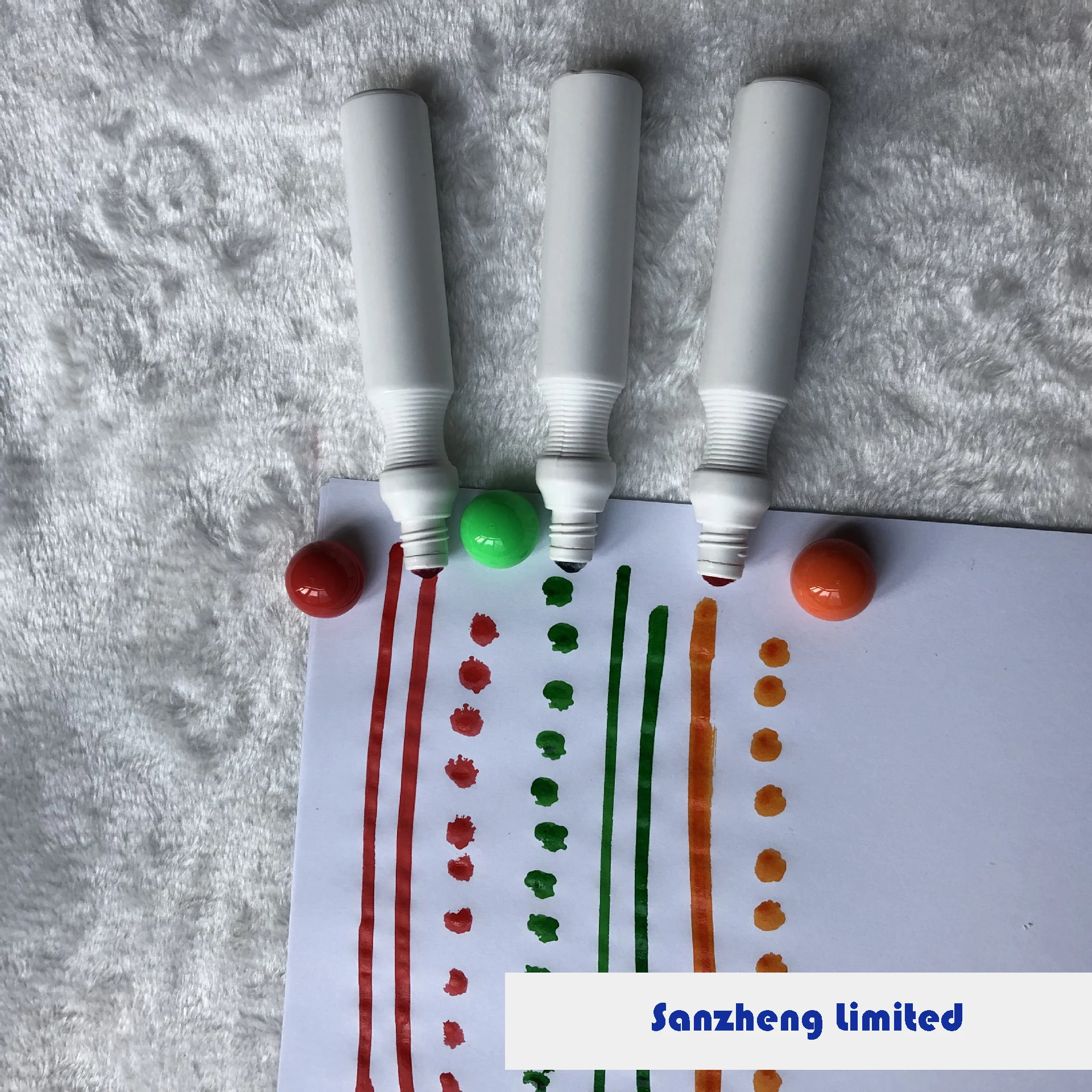 Customizable Non-toxic Bingo Dabber Pen - 12 Colors, Odm