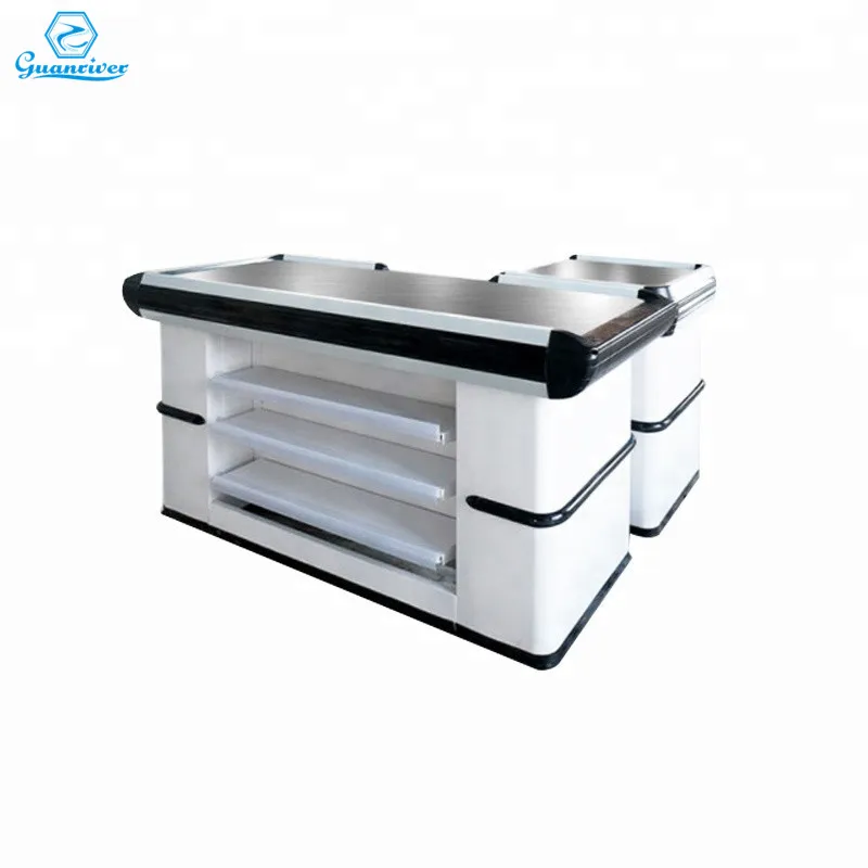 2023 Super Popular Metal Cashier Counter Wraps Supermarket Checkout ...
